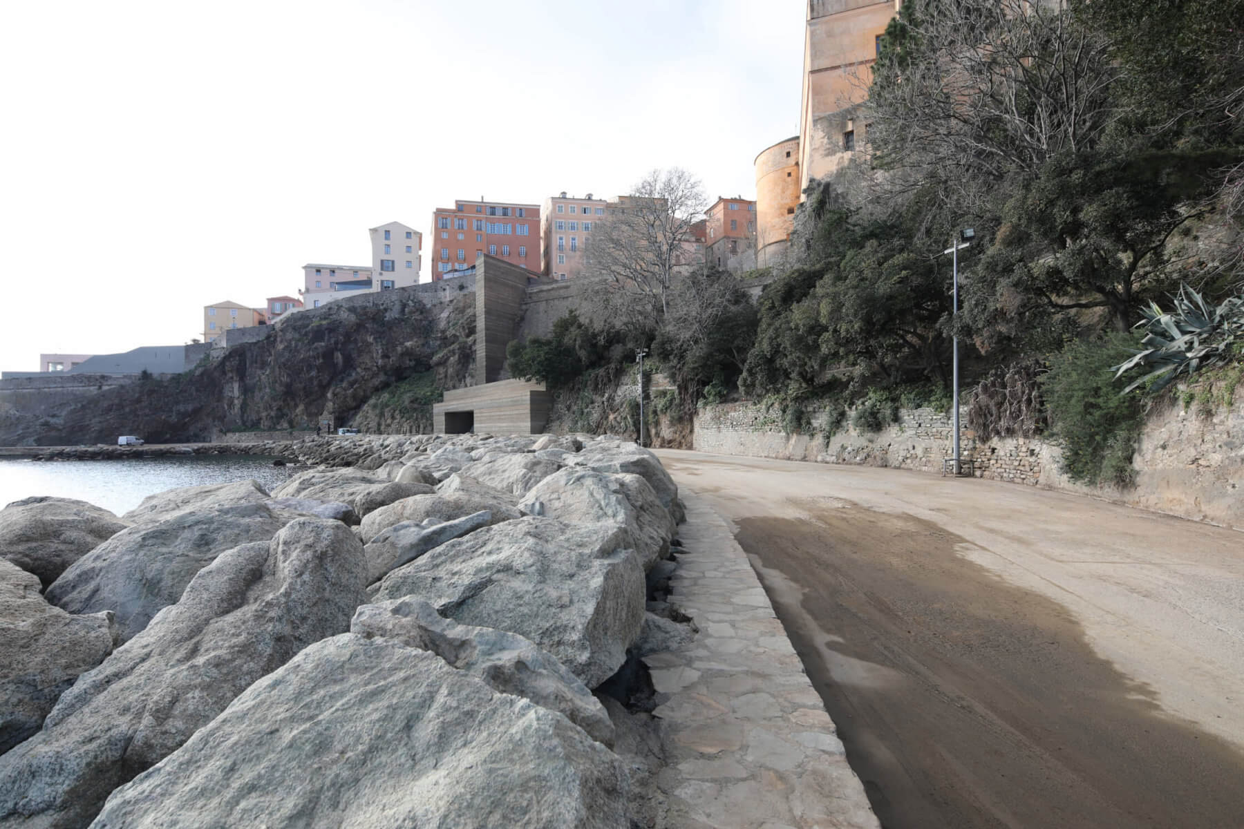 Projet Mantinum Sur Le Site De La Citadelle De Bastia Batiserf