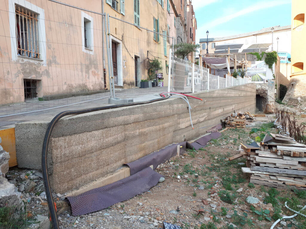 Projet Mantinum Sur Le Site De La Citadelle De Bastia Batiserf