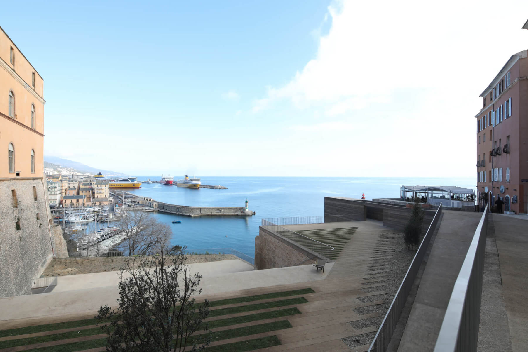 Projet Mantinum Sur Le Site De La Citadelle De Bastia Batiserf